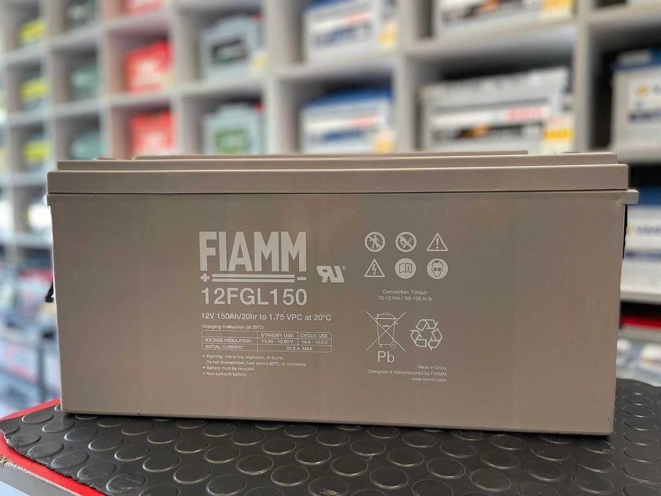 ТЯГОВ Акумулатор FIAMM 150AH гр. Пловдив Сточна гара • OLX.bg