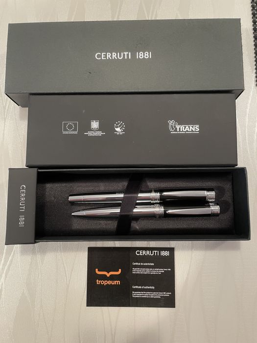 Set marca Cerrutti 1881 - Stilou + Pix nou Bucuresti Sectorul 3 • OLX.ro