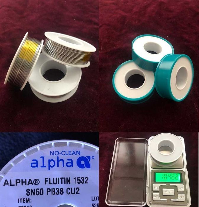 Cositor-Fludor cu plumb-Profesional-SN60 PB38 CU2 -1mm 100gr Cluj ...