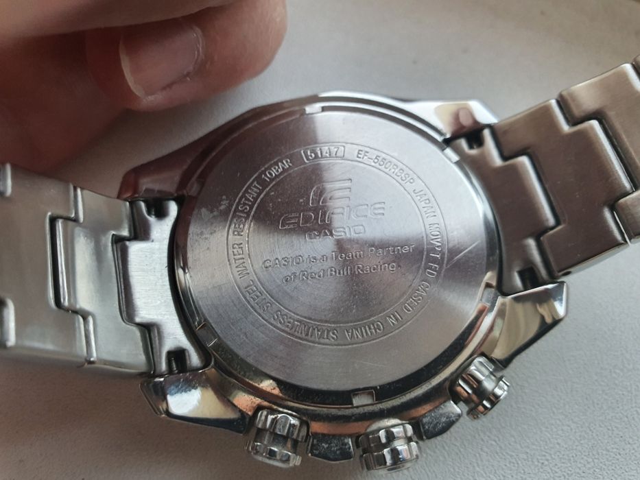 Casio Edifice Red Bull Racing EF-550 RBSP-1av Limited Edition Bucuresti ...