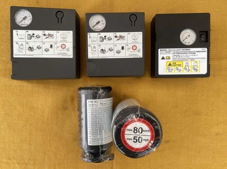 Оригинални VWAG Електрически компресори за запалка с VW AG Dunlop пяна гр. София Манастирски ...