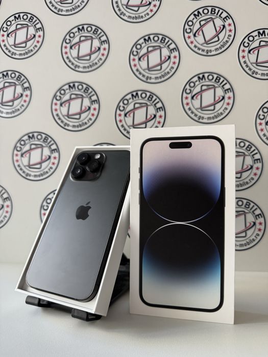IPhone 14 Pro Max - 256GB - Negru - Garantie - Factura Pitesti • OLX.ro