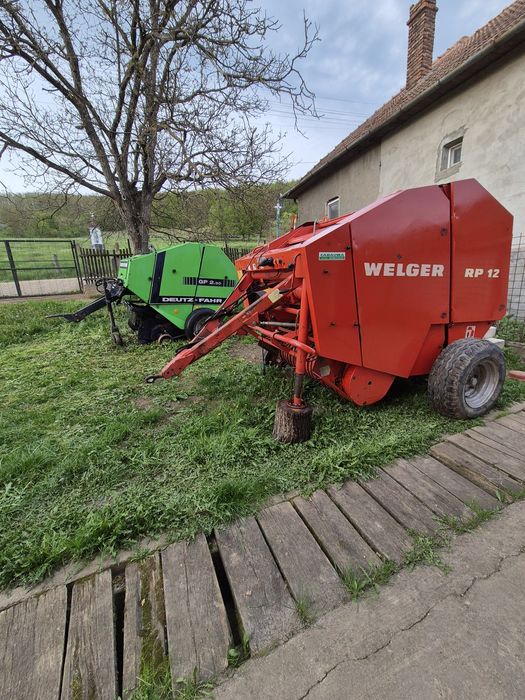Presa baloti rotunzi Deutz fahr _ welger rp12 Huedin • OLX.ro