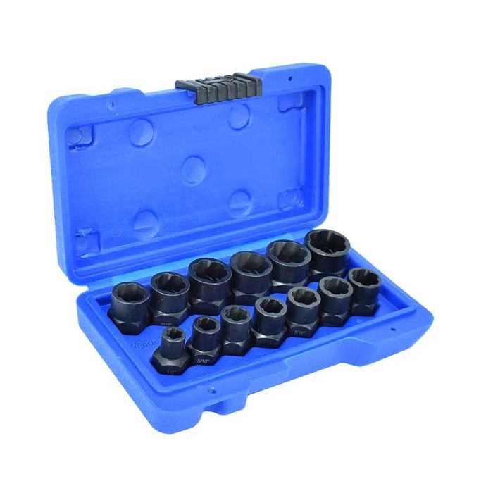 Set 13 extractoare profesionale pt prezoane/suruburi rupte/deteriorate ...