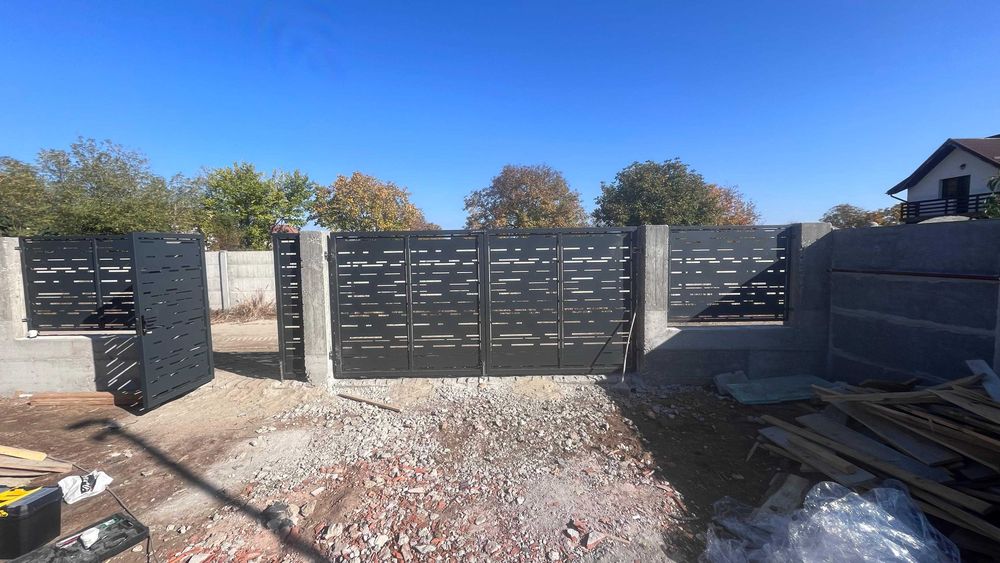 Porti si Panouri gard Orice Model - Decupate cu Laser la comanda ...