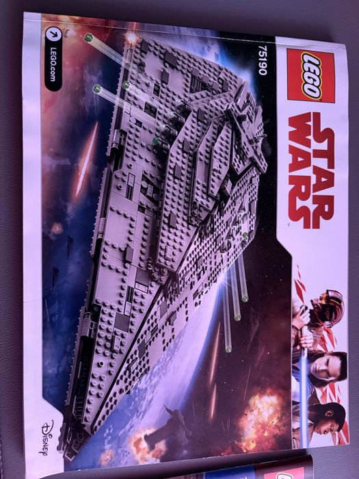 Продавам лего Lego star wars 75190 + подарък Lego star wars 75261 гр ...