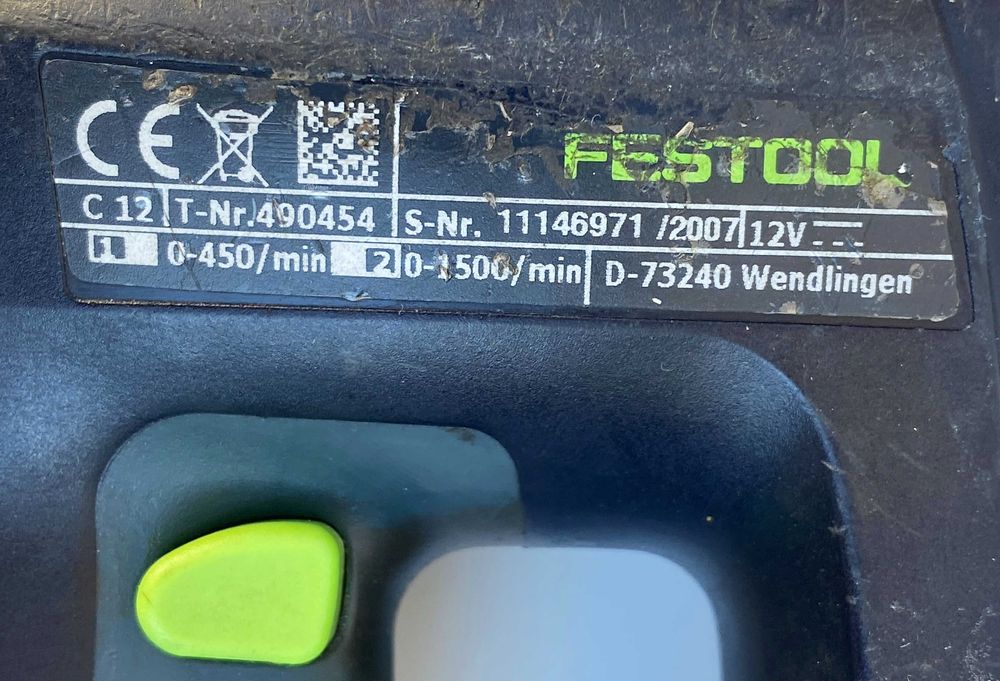 FESTOOL C 12 EC-TEC - Безчетков винтоверт боди гр. Шумен Добруджански ...