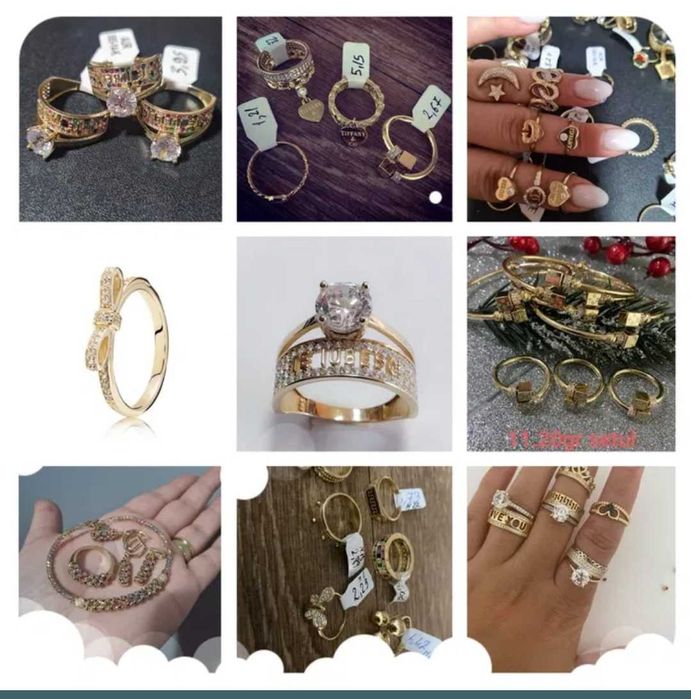 Inele/Bratari/Lănticuri Aur Nou 14k - La comanda Pitesti • OLX.ro