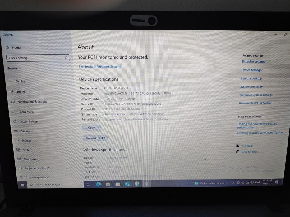 Laptop Asus F550c Intel i3 8GB RAM hdd 1tb placa video Nvidia 720M ...