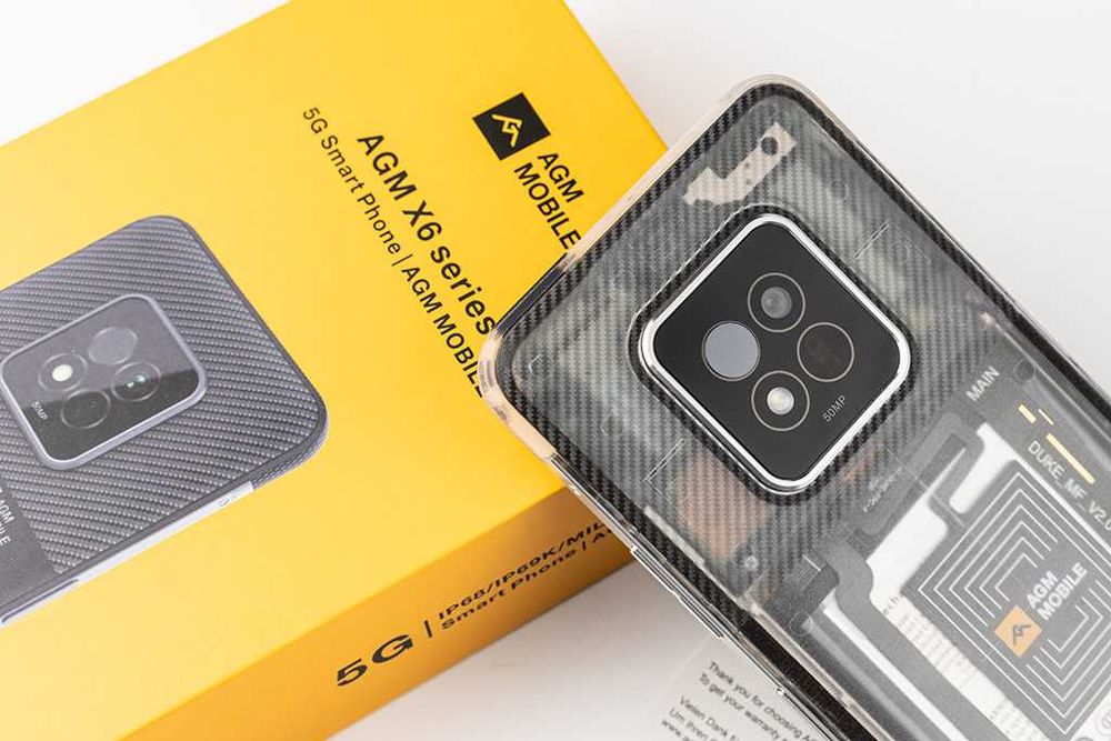 AGM X6 Phantom 5G - 6.78", 8GB/128GB, 5000mAh, 50MP, NFC, термометър гр. София Дианабад • OLX.bg