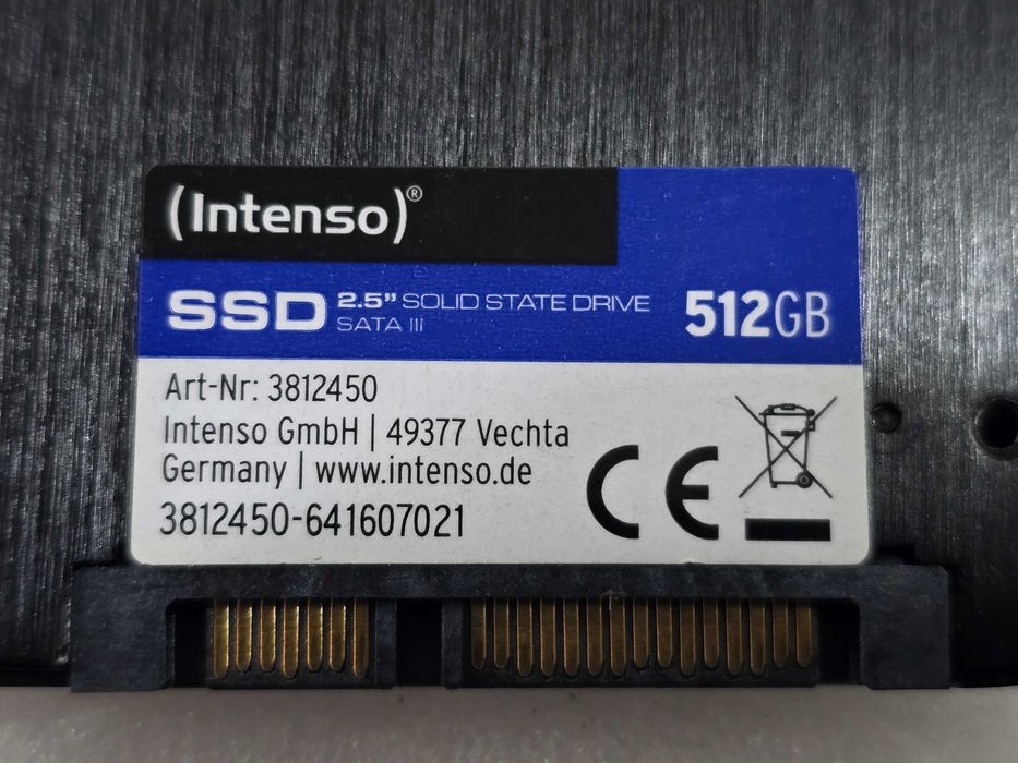 Solid State Drive (SSD) Intenso Top, 512GB, 2.5", SATA III -poze reale ...