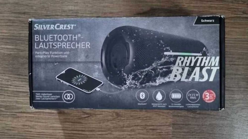 Boxa portabila Bluetooth cu functie de powerbank SILVERCREST Bucuresti ...