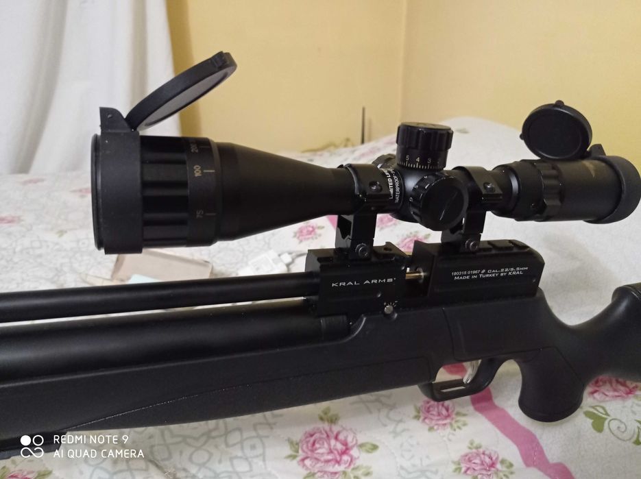 Продавам въздушна пушка ПЦП Крал Панчер Макси 3, 5.5 ММ гр. Берковица ...