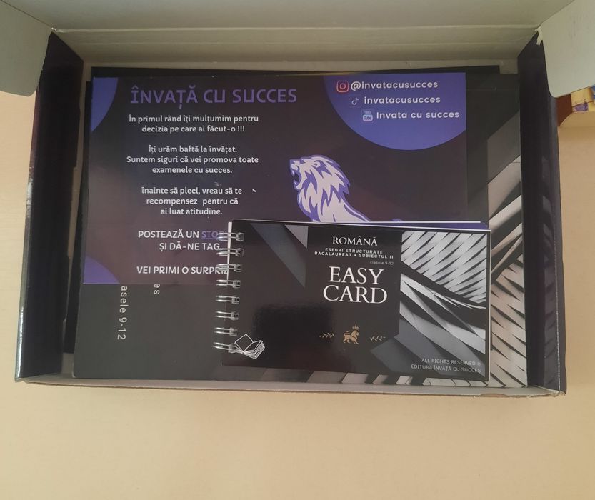 Vând set de cărți „Învață cu succes” – profil real Focsani • OLX.ro