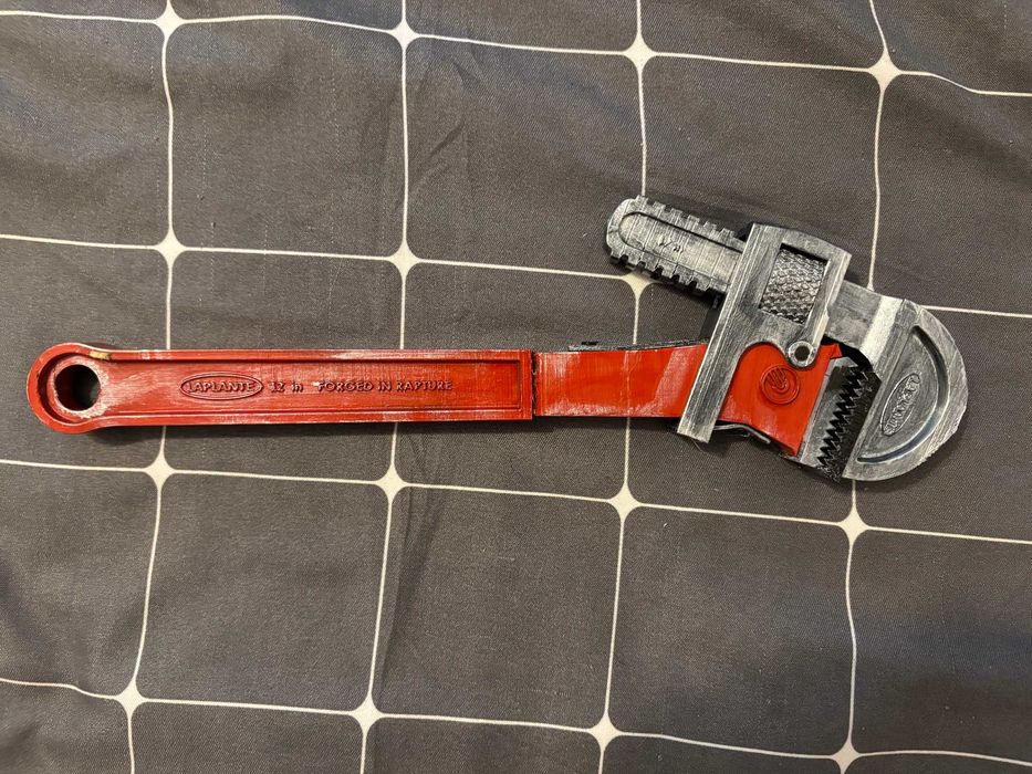 Bioshock Rapture Wrench melee weapon toy for cosplay cheie franceza ...