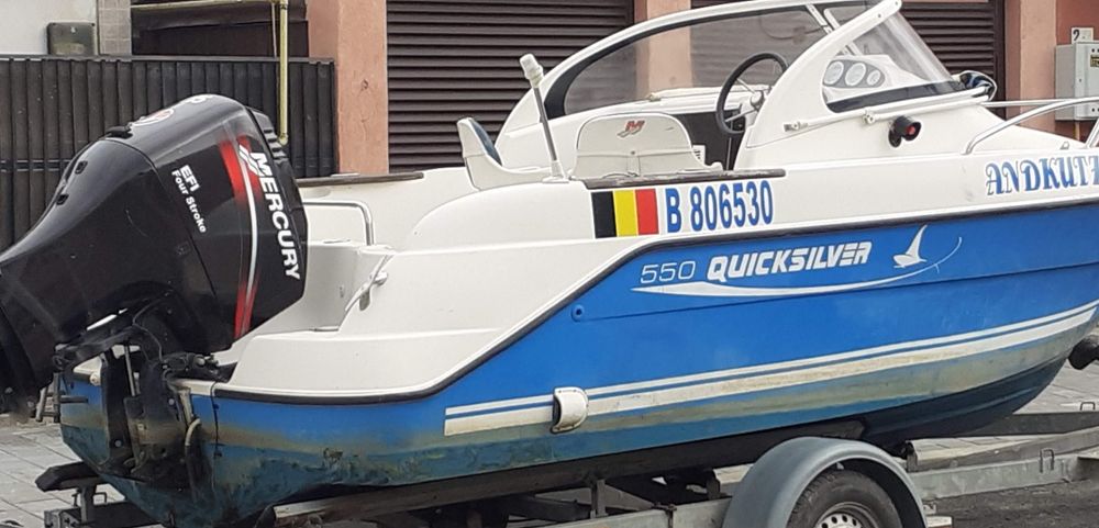 Barca Quicksilver 550 cabin Calarasi • OLX.ro