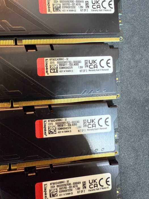 RAM DDR5 4x16 gb (64 gb) Kingston Fury Beast 6000 Mhz CL40 Bucuresti ...