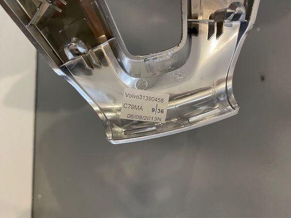 Ornament volan R-design VOLVO S60 S80 V40 V60 V70 XC60 XC70 31390458 ...