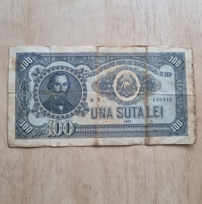 100 lei 1952 de vanzare ' Anunturi ' OLX.ro