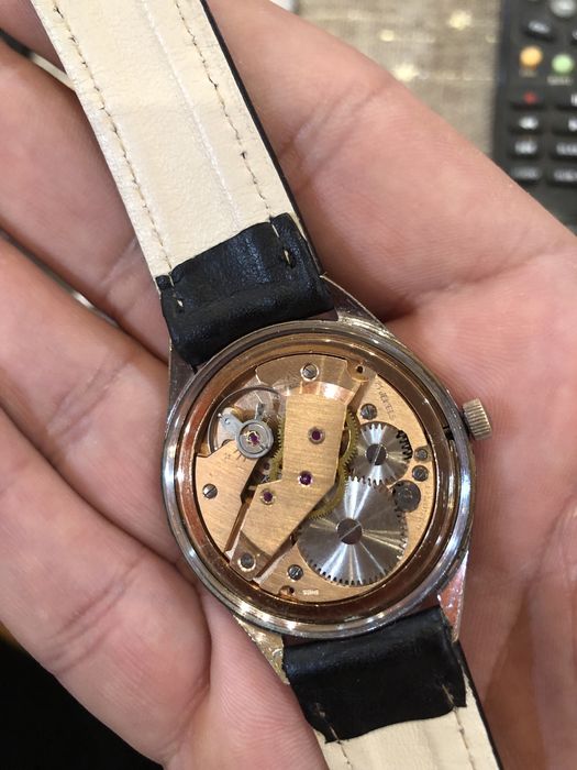 Atlantic 21 rubine cadran sampanie seiko omega zenith citizen orient ...