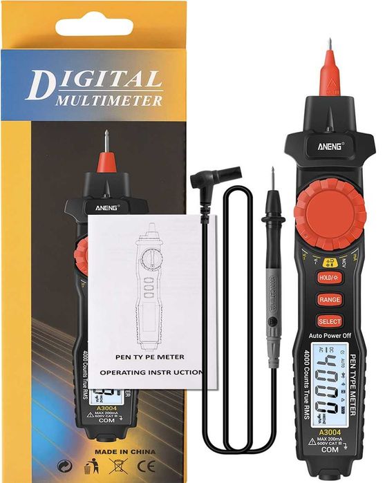 Aneng A3004 true rms multimetru digital tip creion 4000 counts Floresti ...