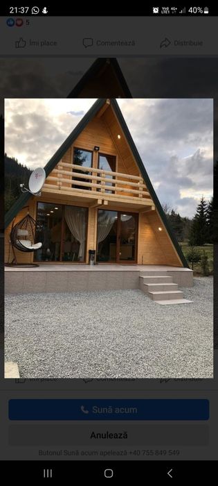 Vând case containere modulare cabane tip a Cele mai bune preturi 40mp ...