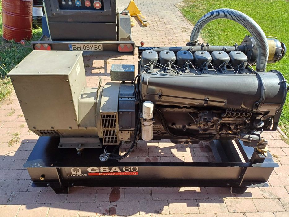 Generator Trifazic Marca Pramac 60 kva motor deuz Oradea • OLX.ro