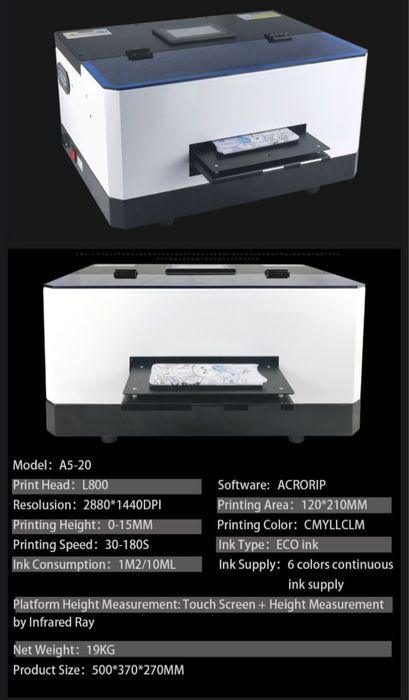 UV smart printer A5 гр. Раковски • OLX.bg