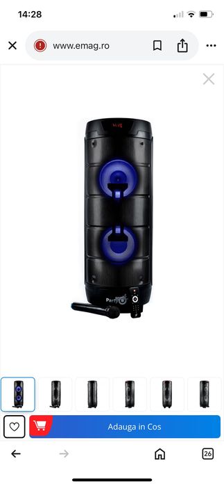 Boxa party 200pro Targu-Mures • OLX.ro