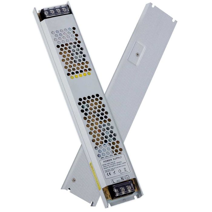 НОВО! LED захранване 24V 300W, трансформатор 220V към 24V, 12.5A с. Гара Елин Пелин • OLX.bg