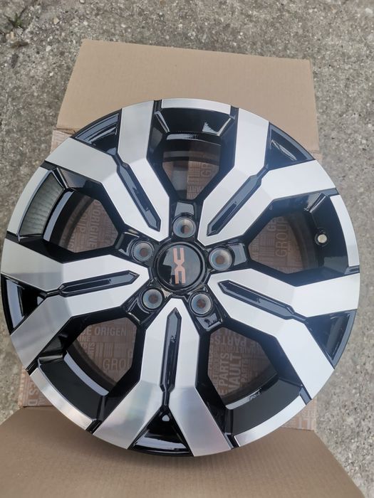 Set 4 Jante Aliaj Dacia Duster Originale model Tergan 17 inch ...