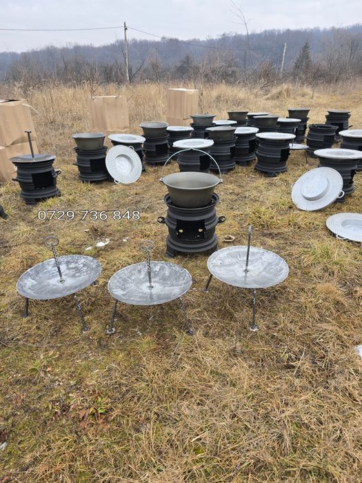 Disc grill gratar ceaune fonta soba model roată Sighetu Marmatiei • OLX.ro