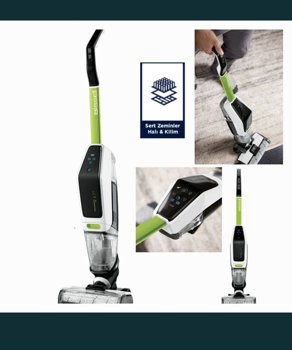 Bissell CrossWave X7 Plus Cordles,безжична прахосмукачка,3в1,4500rpm гр. Велинград • OLX.bg