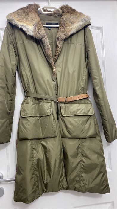 Geaca superba Zara , cu blana naturala M Petrila • OLX.ro