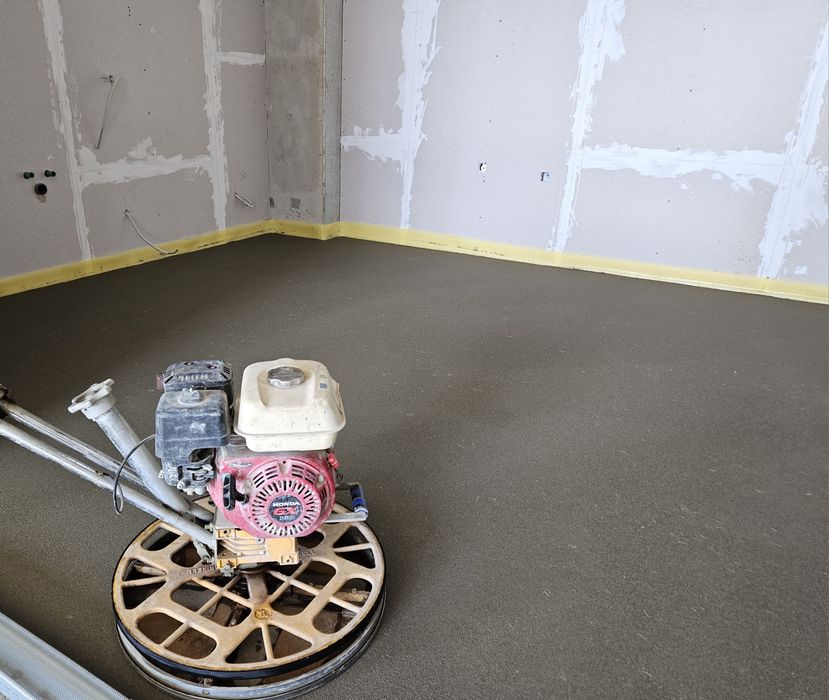 Șapă mecanizată și elicopterizată, Șapă ușoară, flotanta, pardoseală ...