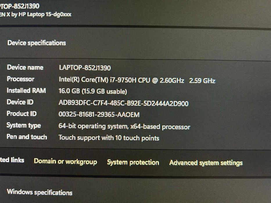 Laptop Gaming HP OMEN 15,6, dual screen Bucuresti Sectorul 1 • OLX.ro