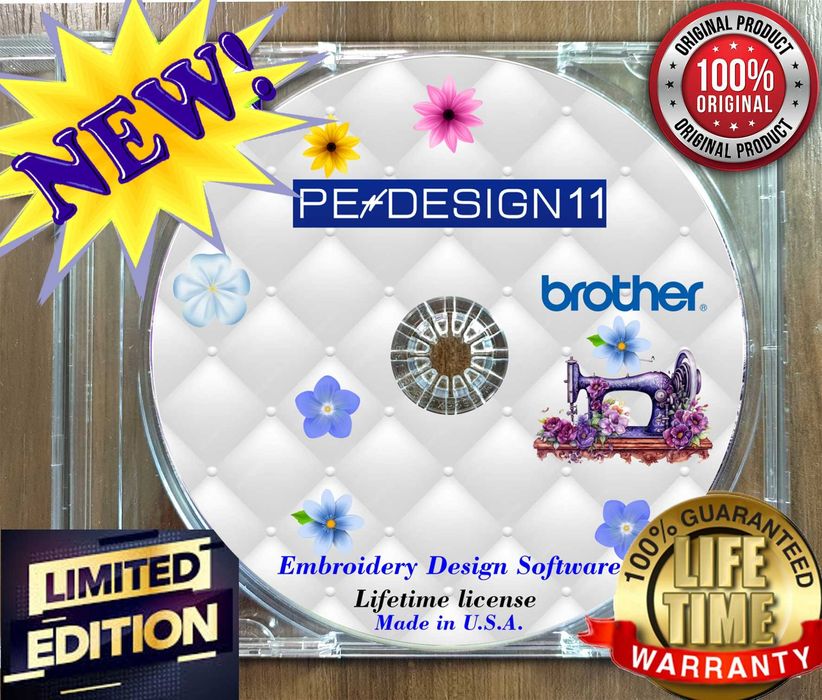 PE DESIGN 11 - Software Profesional Broderie -Licenta Permanenta /DVD ...