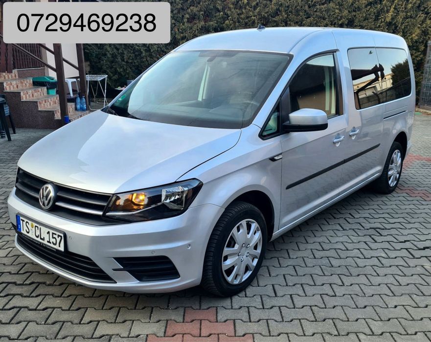 Volkswagen VW Caddy Maxi, 2018, DSG, 7 locuri, 2.0 TDI Targu-Mures • OLX.ro