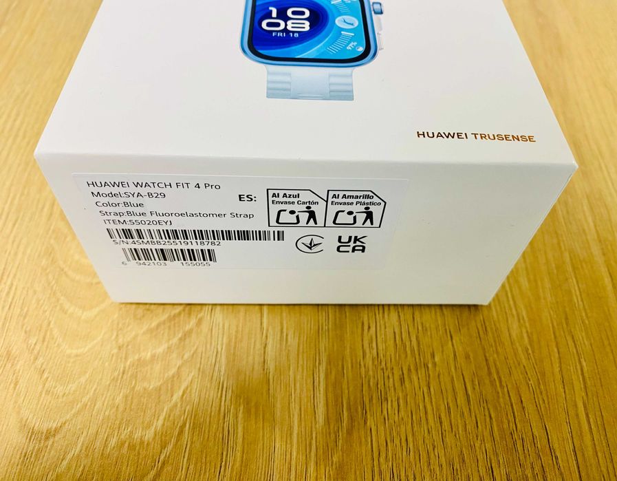 ЧИСТО НОВ !!! HUAWEI Watch Fit 4 Pro, Blue гр. Пловдив Център • OLX.bg