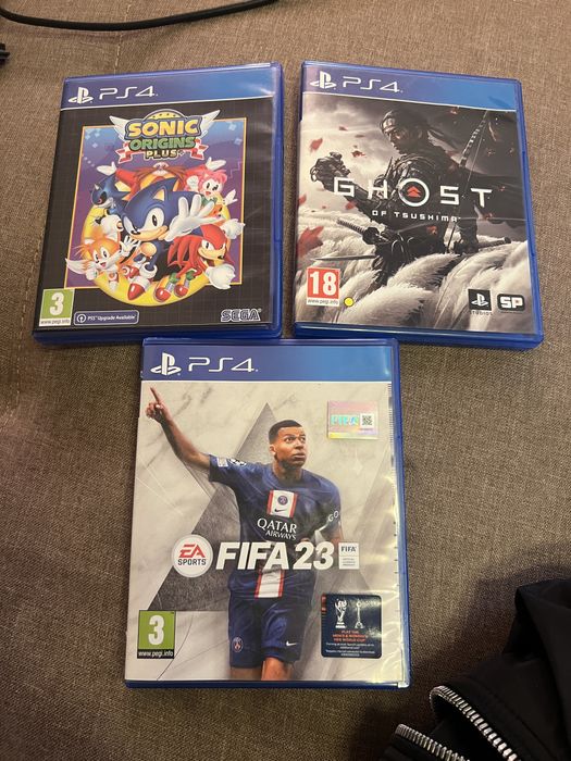 Ghost of Tsushima 2 Sonic Origins Fifa 23 PS 4 playstation Bucuresti ...