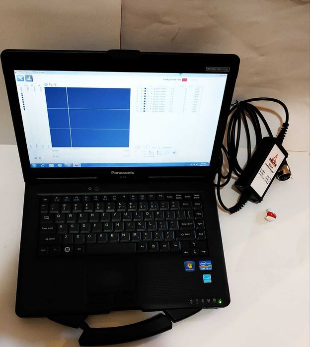 DEUTZ (DECOM) Kit Tester diagnoza profesionala original + Panasonic ...