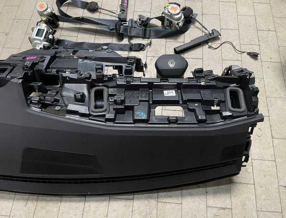 Renault Rafale - plansa de bord - kit airbag volan pasager - centuri ...