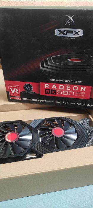 Видео карта XFX RX580 8GB гр. Варна Западна промишлена зона • OLX.bg
