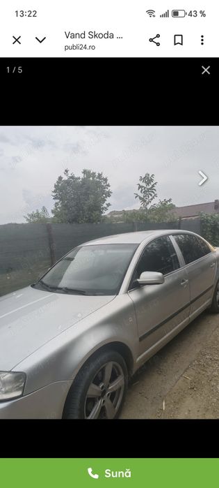 Vând Skoda Octavia superb Urlati • OLX.ro