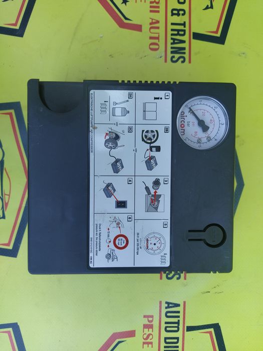 Compresor auto umflat roti kit pana original Vw Skoda Audi Seat + Husa ...