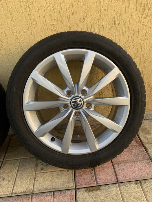 Jante 5x112 r17 OEM Volkswagen Pantelimon • OLX.ro