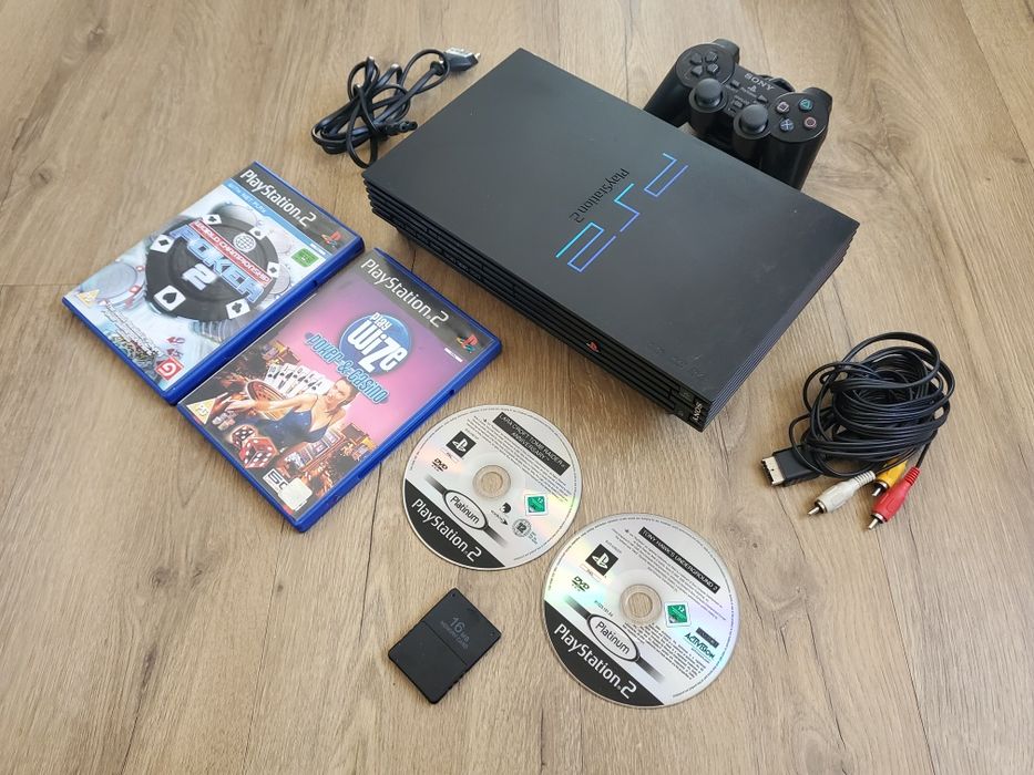 Playstation 2 SCPH-30004 - Пълен комплект гр. Варна Зимно кино Тракия ...