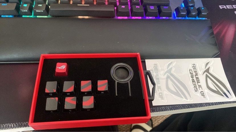 Asus Rog Gaming Keycap Set Keyboard гр Варна Колхозен пазар • Olx Bg