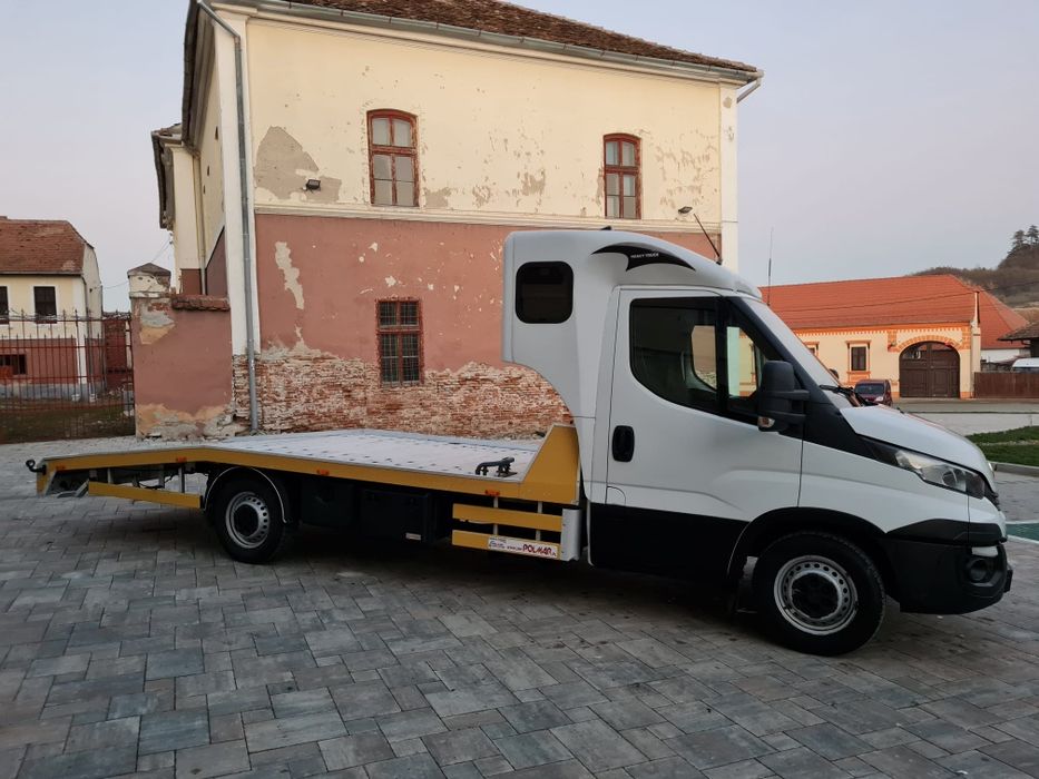Iveco daily platforma auto Miercurea Sibiului • OLX.ro