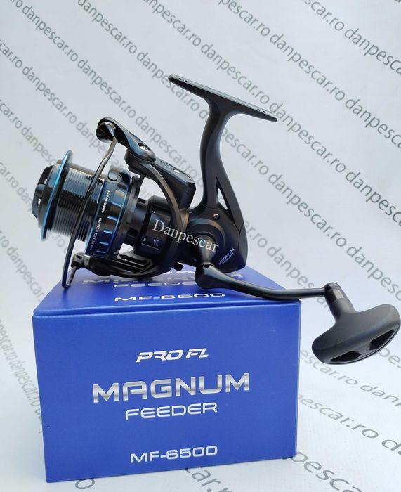 Mulinetă Feeder si Crap PRO FL MAGNUM Feeder MF6500 tambur Long Cast ...